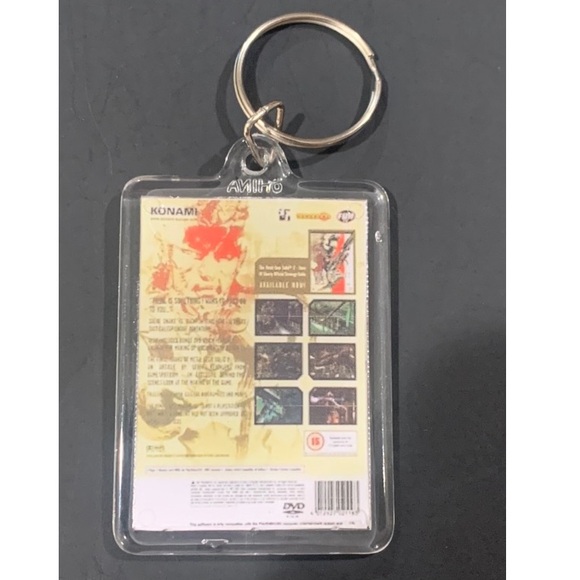 Sony | Accessories | Ps2 Metal Gear Solid 2 Video Game Keychain | Poshmark